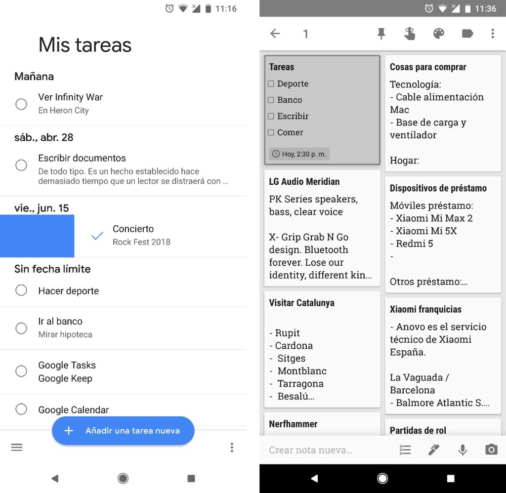 Google Tasks vs Google Keep: diferencias y ventajas para gestionar las ...