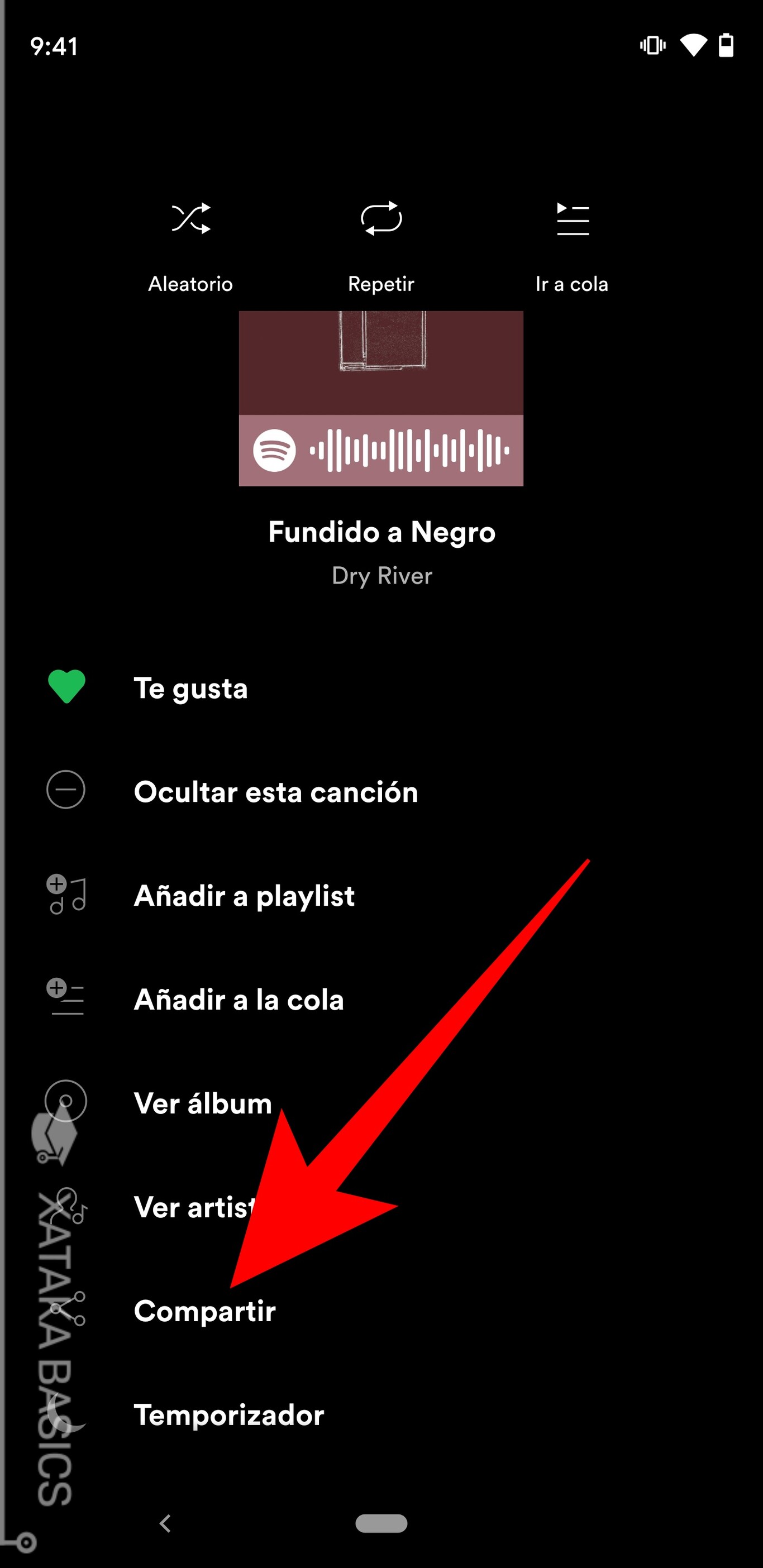Cómo compartir canciones de Spotify con fondos dinámicos en las ... Cómo compartir canciones de Spotify con fondos dinámicos en las ...