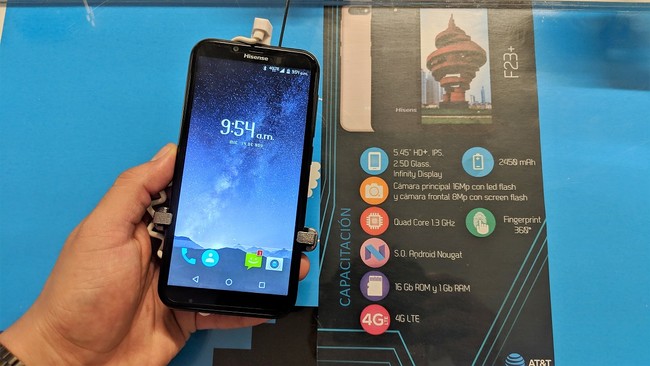 Hisense U965 y Hisense F23+ en México: smartphones para la gama de ...