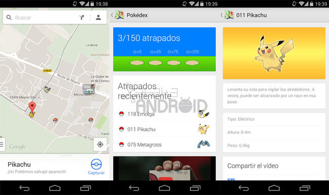 Google Maps: Pokémon Challenge te reta a atrapar a 150 pokémons en la ...
