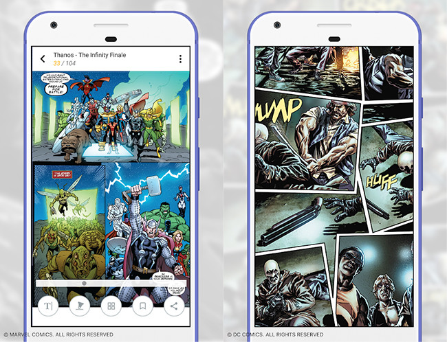 Las mejores aplicaciones para leer cómics en el móvil o la tablet