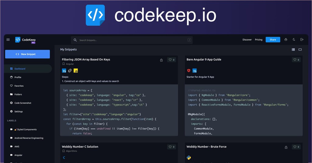 Cuatro herramientas online gratis para compartir o recopilar fragmentos de código fuente