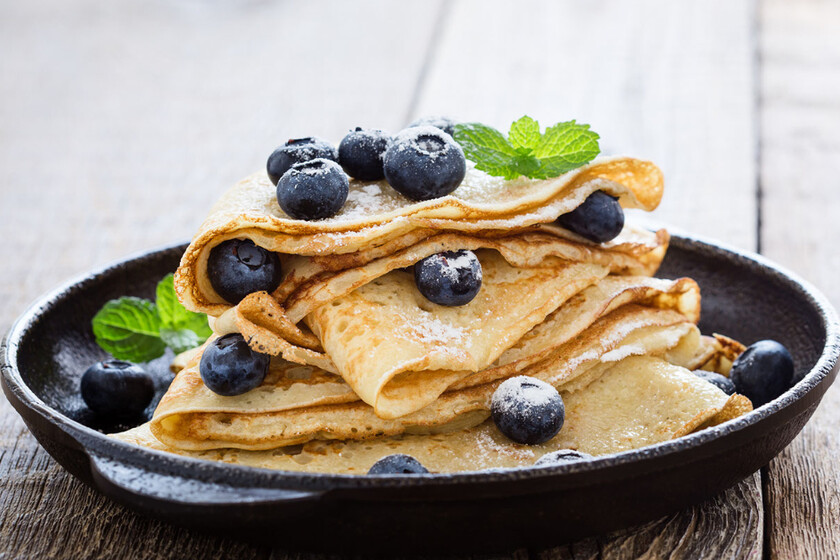 Recetas de crepas dulces: cómo hacer crepas con crema de limón