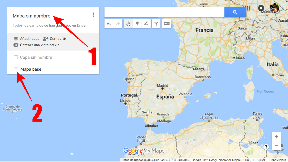 Cómo hacer un mapa personalizado en Google Maps con cosas a visitar