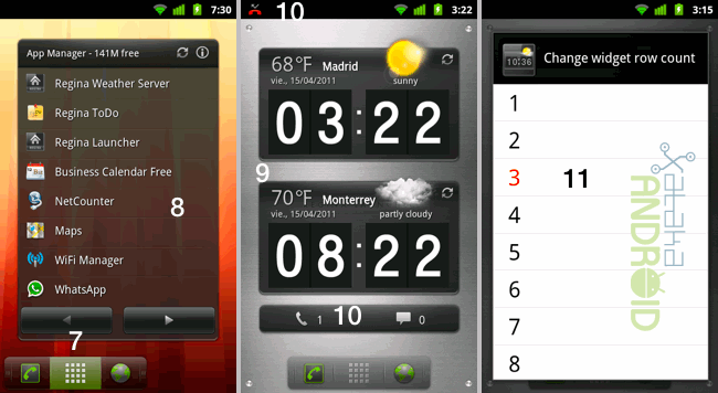 Regina 3D Launcher y GO Launcher EX, dos Launchers para personalizar tu ...