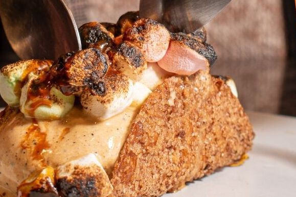 Esta es la única taquería de CDMX que ofrece un taco dulce con helado y ...