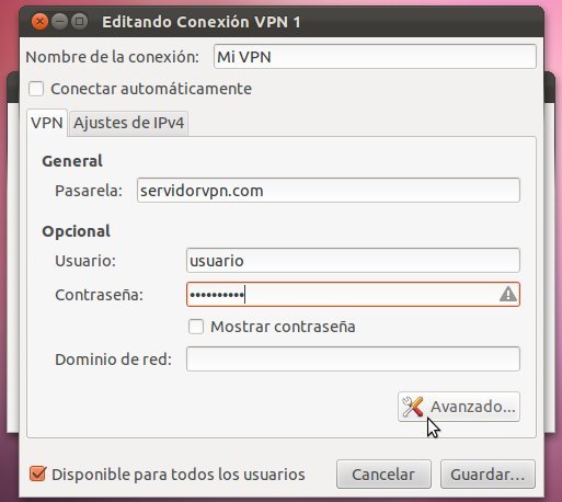 Cómo configurar una VPN PPTP en Ubuntu