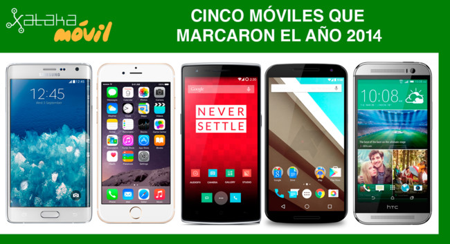 Cinco móviles que marcaron el año 2014