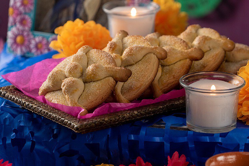 receta facil de postre galletas de pan de muerto