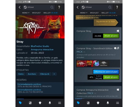 Probamos la nueva interfaz de Steam para móviles: al fin llega un app ...
