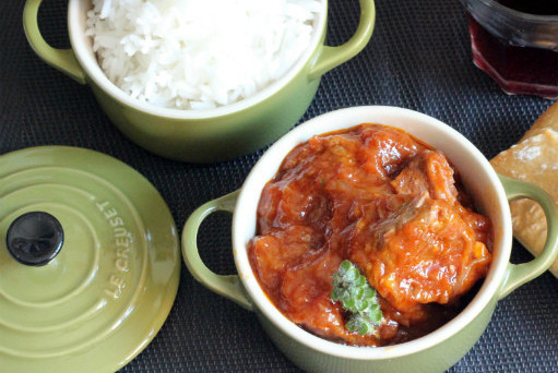 Guiso de tacos de morcillo en tomate, receta sabrosa para una comida ...