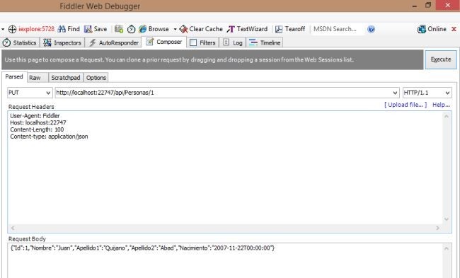 Haciendo una API Rest en 1 hora con ASP.NET Web Api - III. Tercer capítulo.