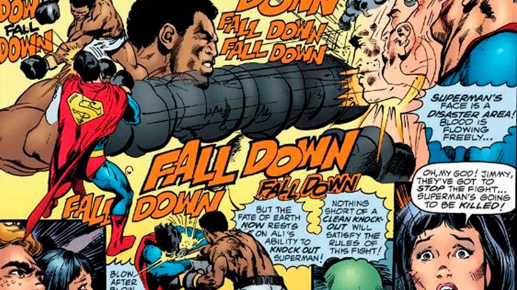 El combate del siglo: Superman fue derrotado por Muhammad Ali en el ...