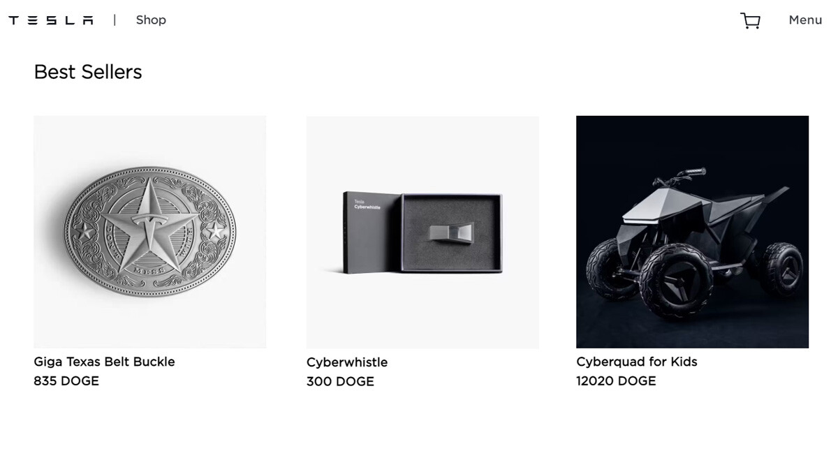 Elon Musk ya permite usar Dogecoin para comprar en la tienda de Tesla ...