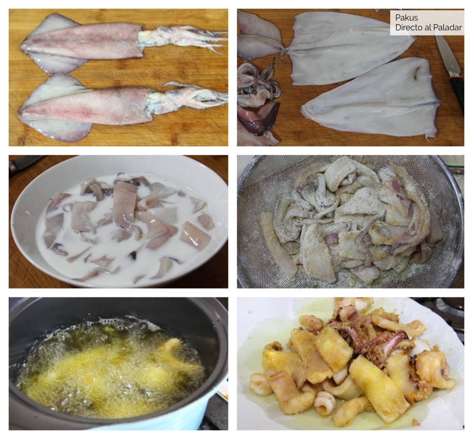 Rabas al estilo de Cantabria: la mejor receta de calamares fritos