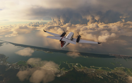 Microsoft Flight Simulator está recreando el huracán Laura en tiempo ...