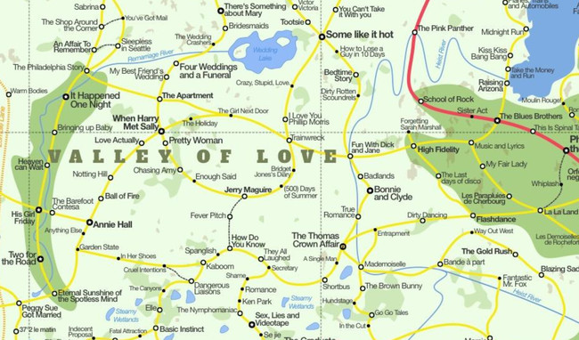 Movieland: el mapa cinéfilo definitivo con más de 1.800 películas y un ...