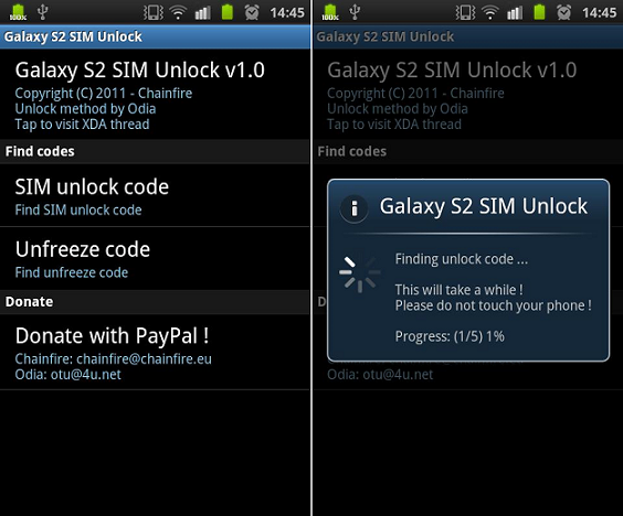 Lanzan una aplicación para desbloquear el SIM Lock en el Samsung Galaxy SII