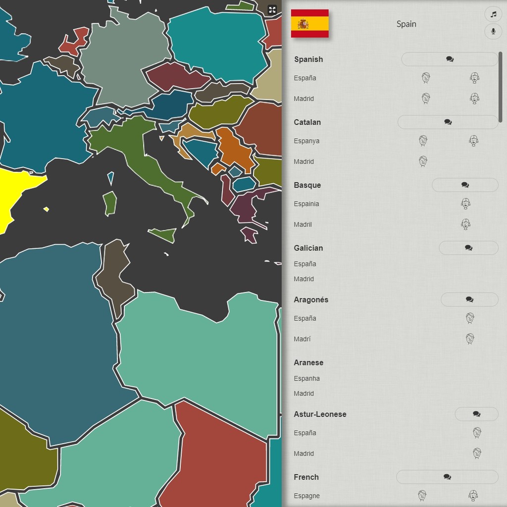 Localingual es un atlas sonoro mundial de idiomas y acentos en el que ...