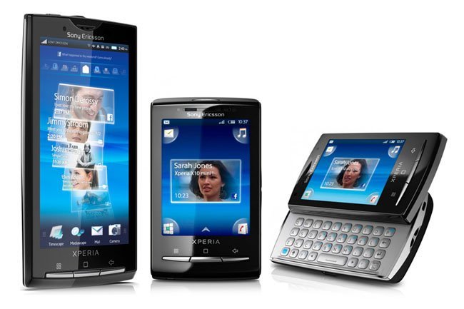 Comienza oficialmente la actualización de la familia Sony Xperia X10 a ...