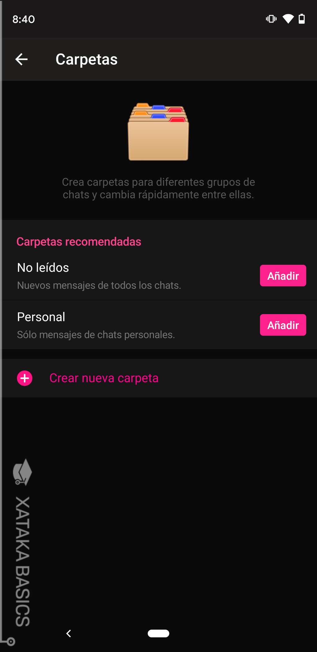 Telegram: cómo crear carpetas de chats para organizar tus conversaciones