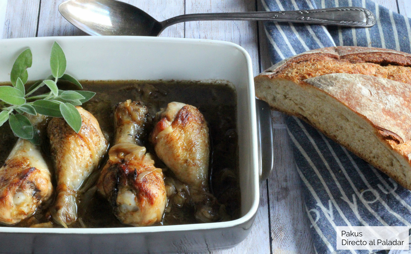 Las mejores recetas de muslos o jamoncitos de pollo al horno: fácil ...