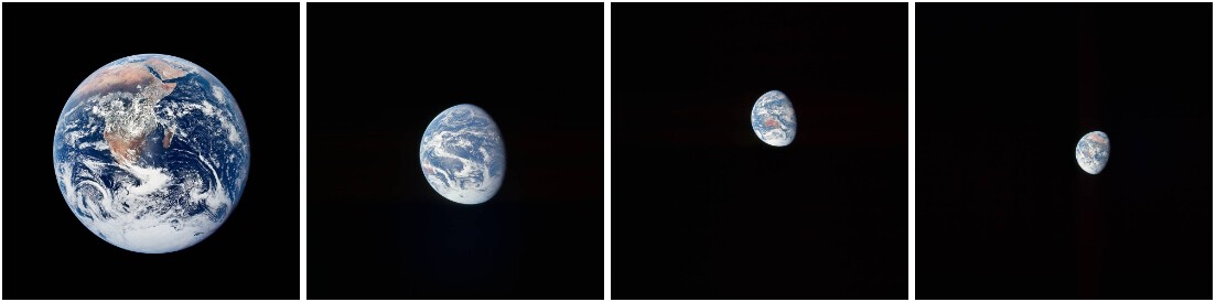 La primera fotografía de "toda la Tierra" cumple 50 años, tomada por el ...