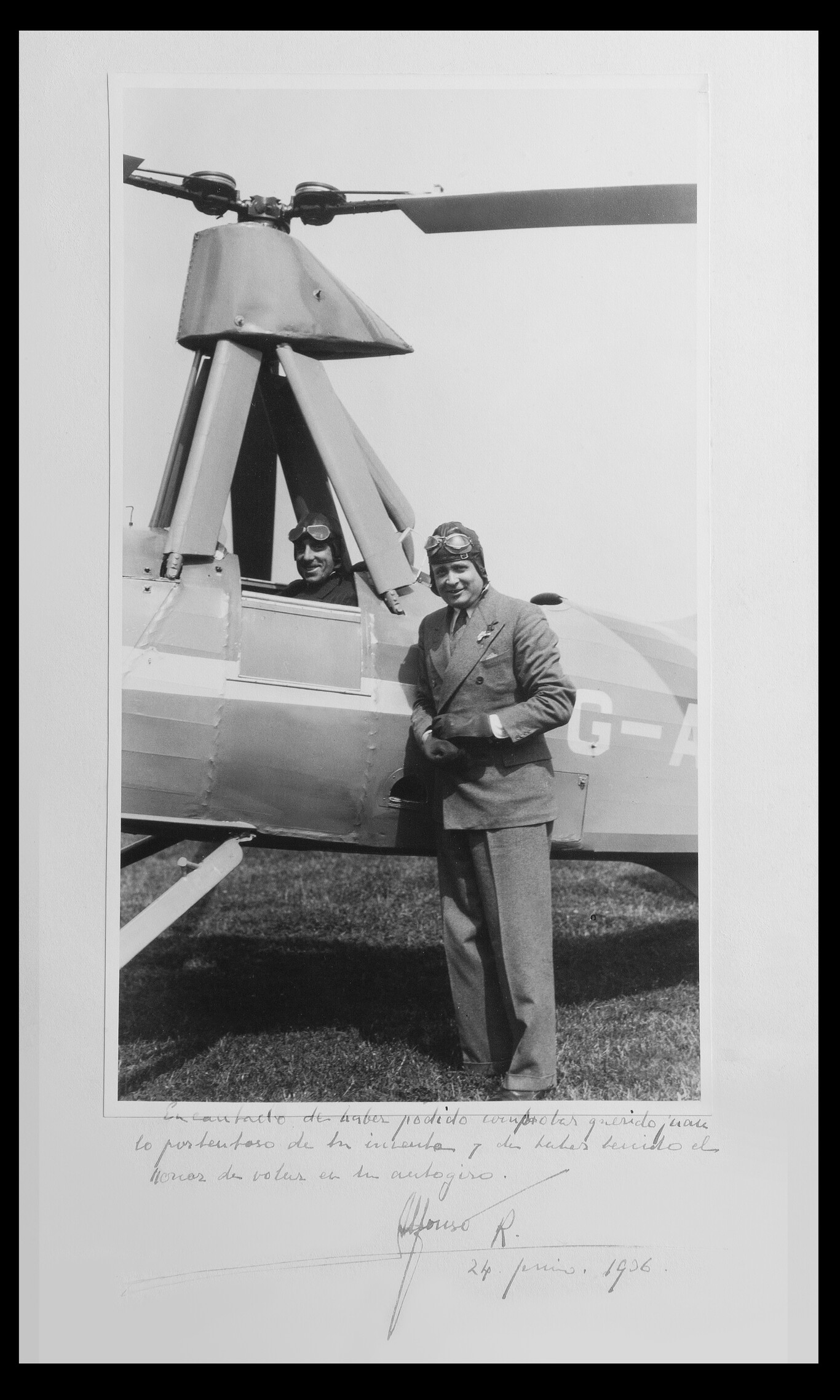 De la Cierva, el genio de la aeronáutica que empezó con aviones de ...