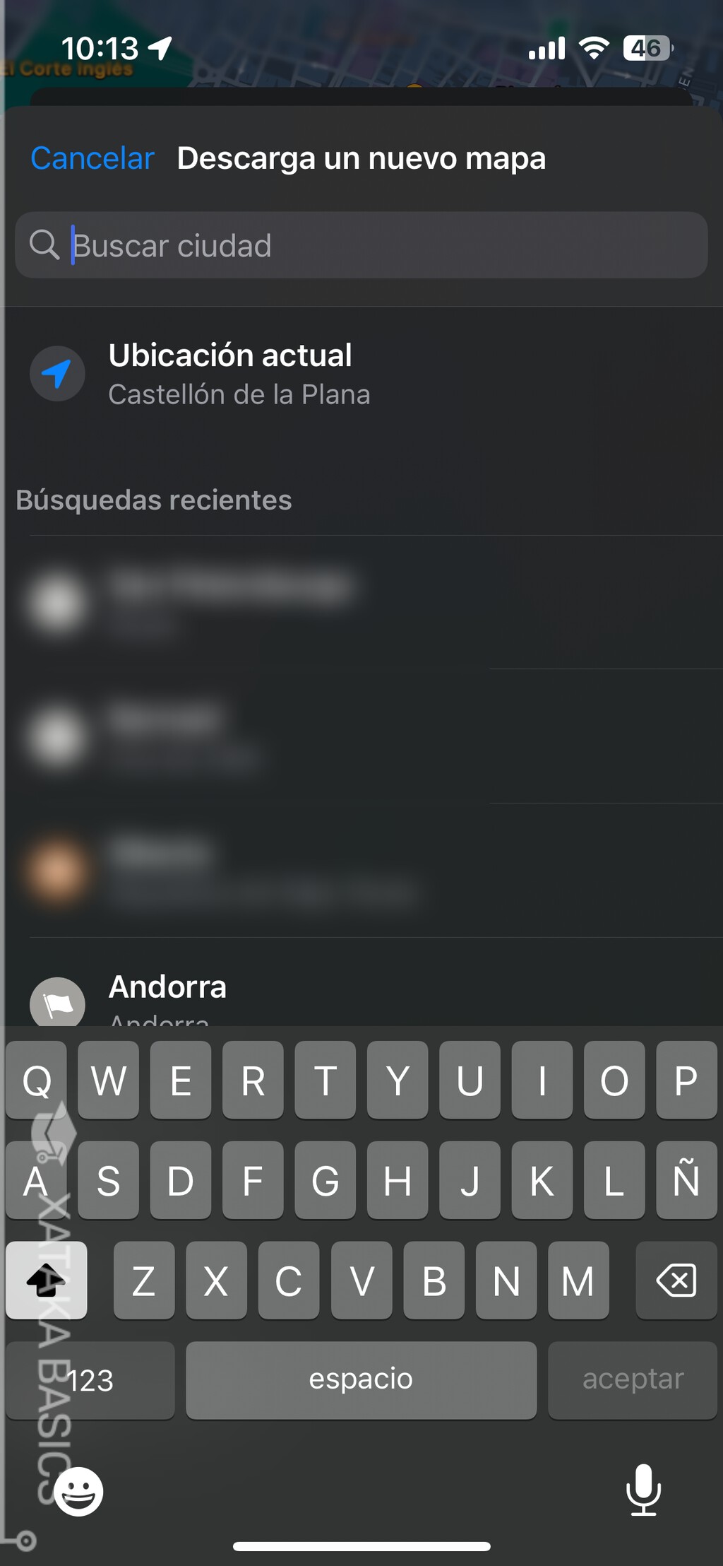 Cómo descargar mapas en Apple Maps para usarlos sin conexión en iOS 17