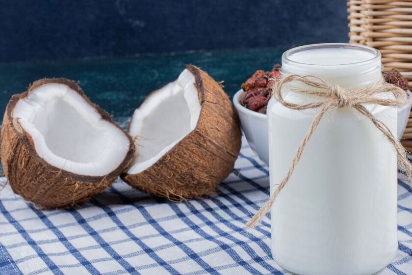 Este es el secreto para que la horchata de coco quede espesa y cremosa ...