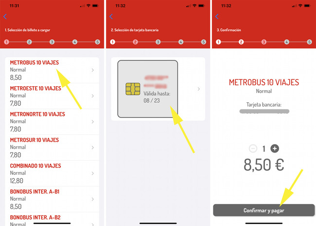 Probamos 'Tarjeta Transporte', la app para recargar las tarjetas del ...