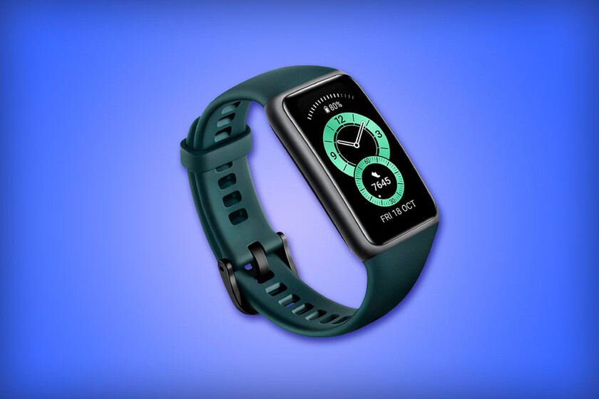 La increíble Huawei Band 6 con resistencia al agua y batería de dos ...