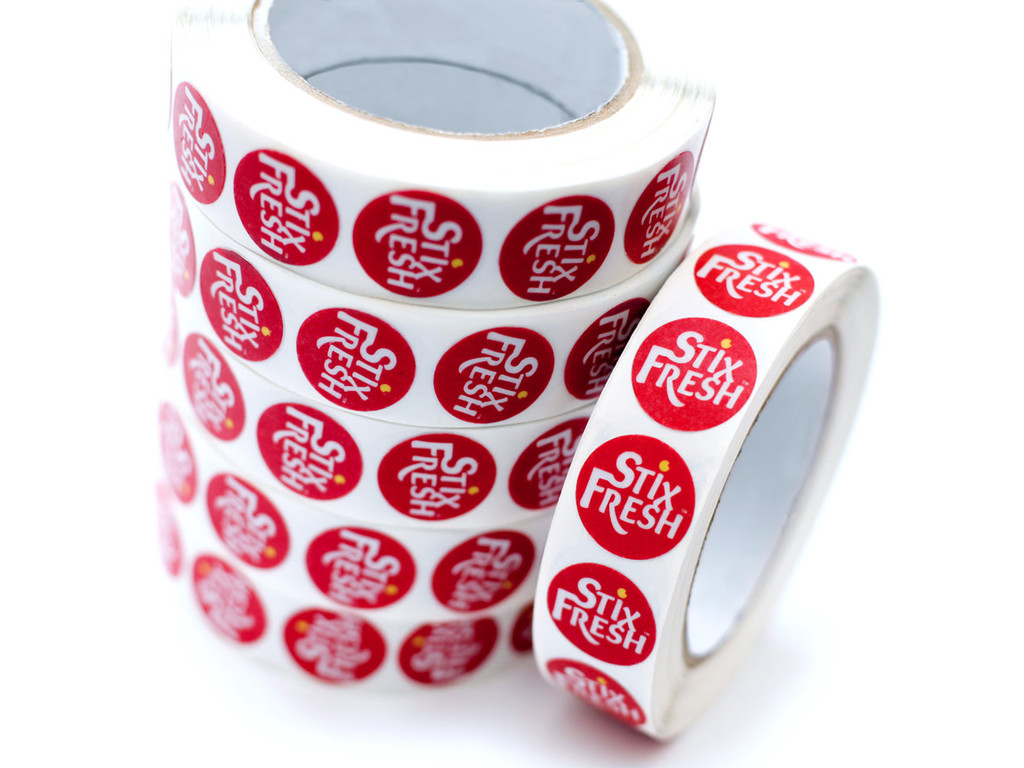 Stixfresh, los stickers que prometen mantener la fruta fresca por dos ...