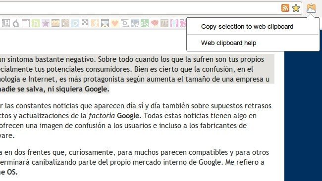 Siete extensiones para mejorar la función de copiar en Chrome