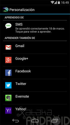 SwiftKey se actualiza en Google Play para aprender predicciones de ...