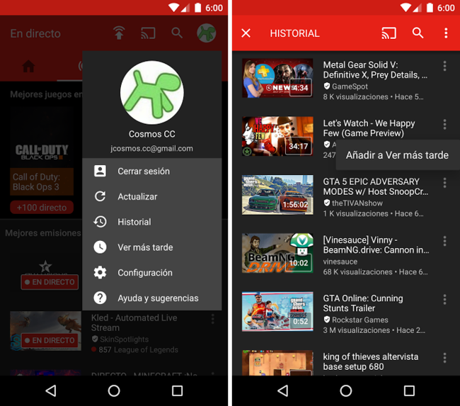 Youtube Gaming 1.5, estas son las novedades del servicio de streaming ...