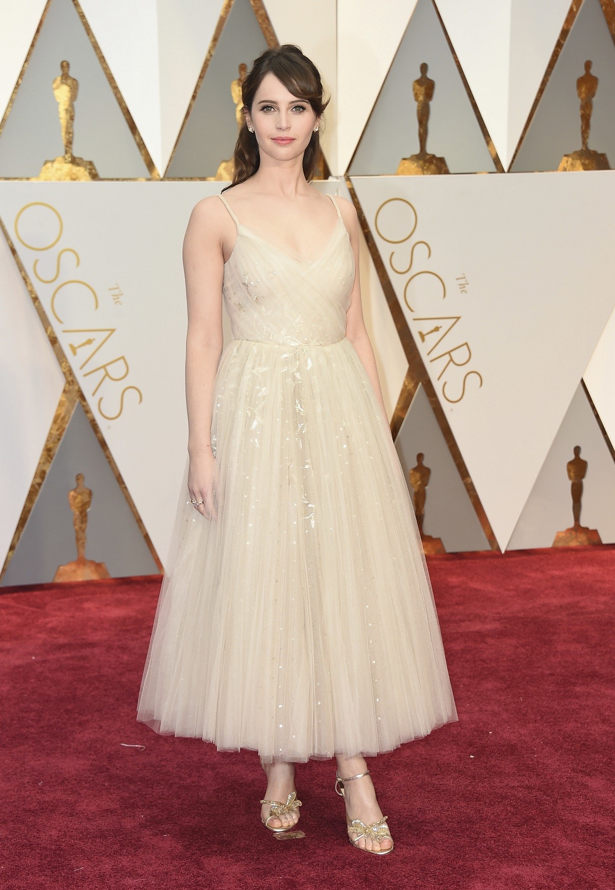 El vestido de Alta Costura de Dior que ha lucido Felicity Jones en los ...