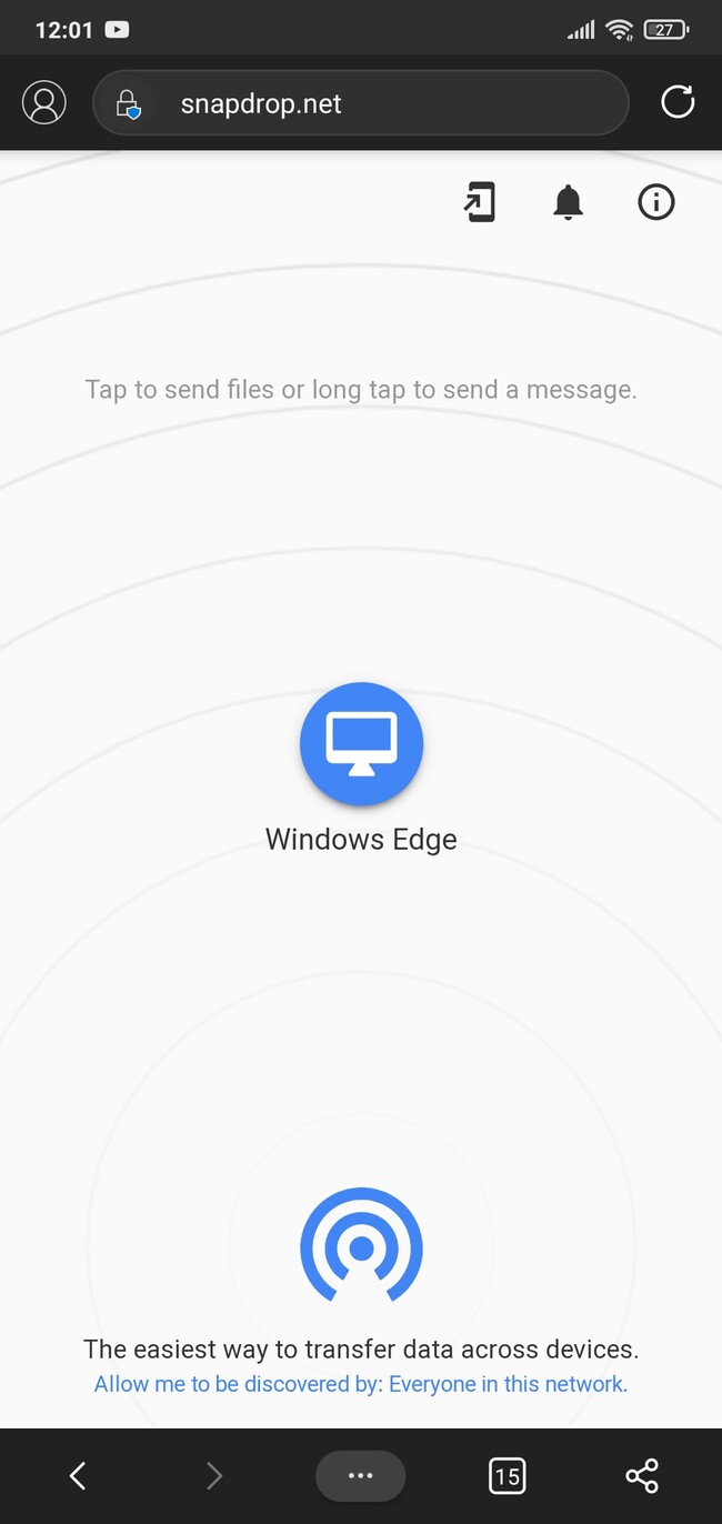 Snapdrop: cómo transferir archivos entre dispositivos de una misma red ...