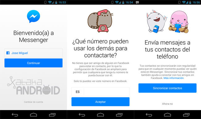 Facebook Messenger 3.0 para Android comienza a llegar a todo el mundo a ...