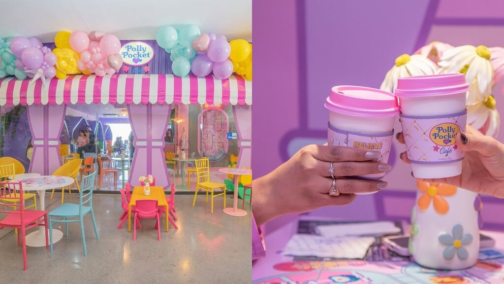 Ya abrió el Polly Pocket Café en Monterrey: muñecas gigantes, postres ...