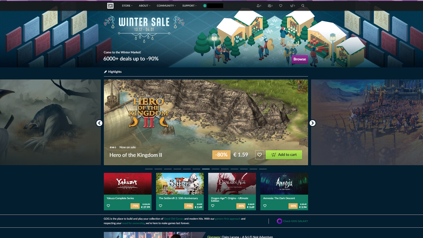 Qué es lo mejor de GOG, pros y contras de la tienda que empezó como ...