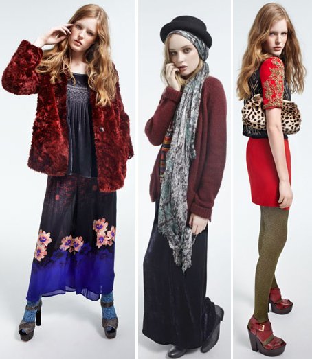 TopShop lookbook Otoño-Invierno 2011/2012: riesgo en la nueva ropa