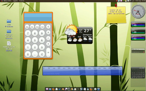 Screenlets, los widgets del escritorio GNU/Linux (Screencast)
