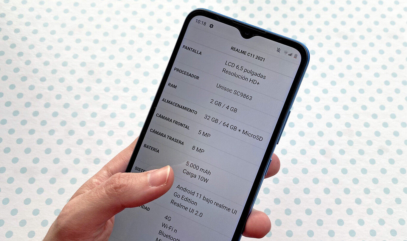 Realme C11 (2021), análisis: review con características, precio y ...
