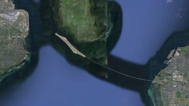 Así se ven las fronteras del mundo desde el aire y desde la tierra