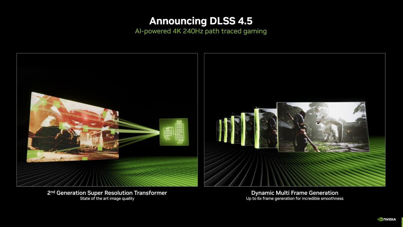 Lo nuevo de NVIDIA se llama DLSS 4.5 y parece brujería: puede ...