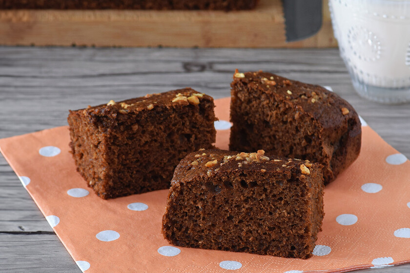 Gingerbread o pan de jengibre. Receta de postre fácil y sencilla