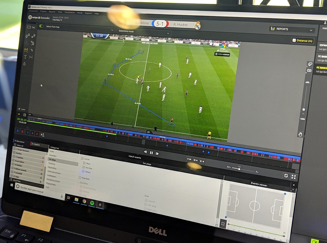 Así es la tecnología detrás de La Liga de fútbol: IA para predecir los ...