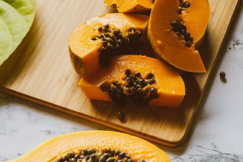 Ni verde ni amarilla: así se elige la papaya más dulce y lista para ...