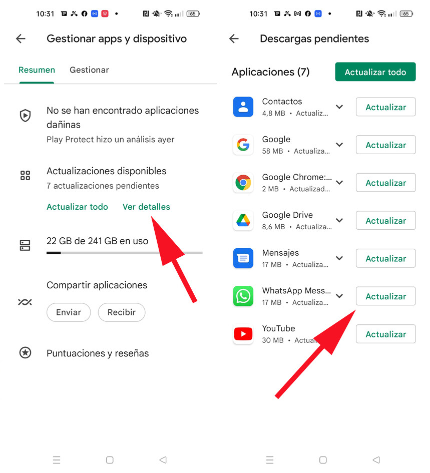 Cómo actualizar WhatsApp a la última versión